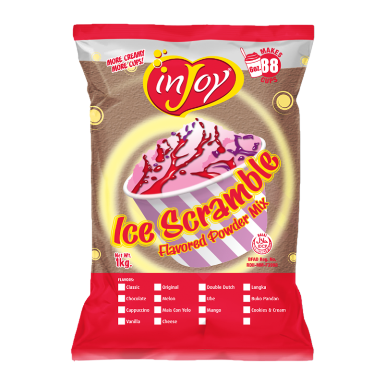 Ice Scramble Ingredients | Ice Scramble Powder Supplier | inJoy Ph