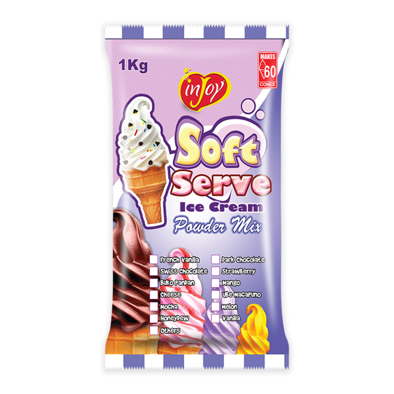 Ube Macapuno Ice Cream 1kg – inJoy