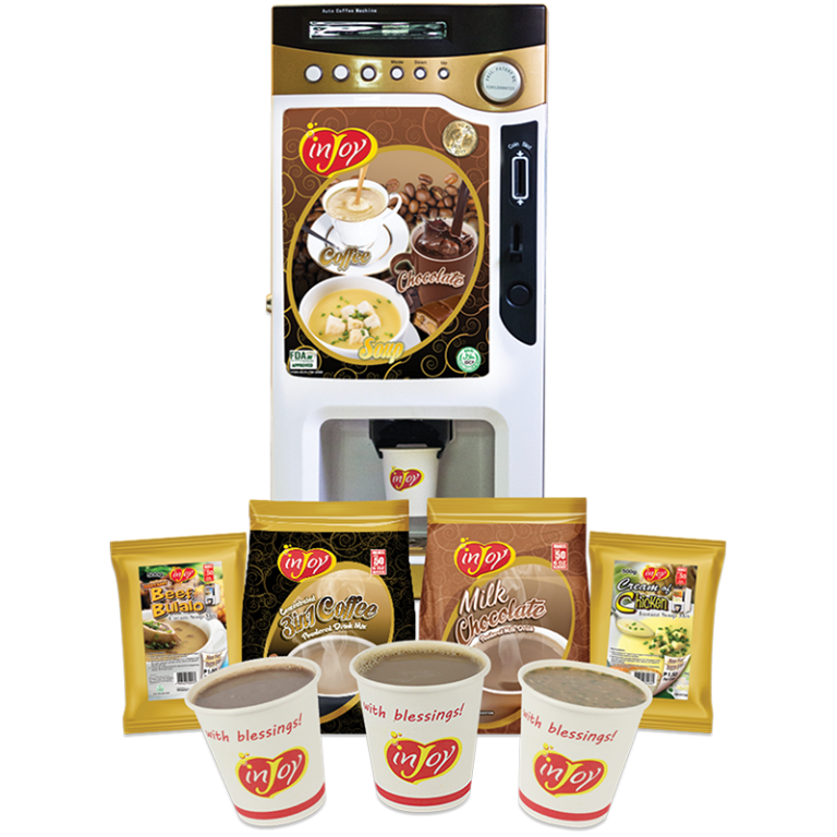 Vendo Business Package by inJoy Philippines | Coffee Vendo Machine