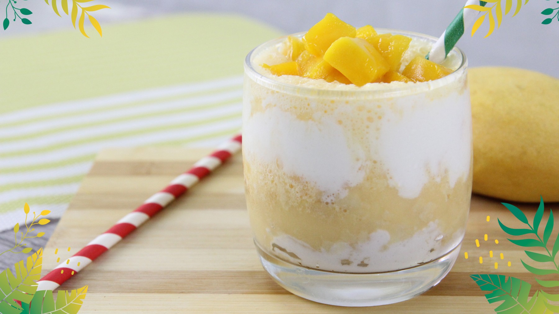 Mango Delight Milk Shake Recipe | inJoy